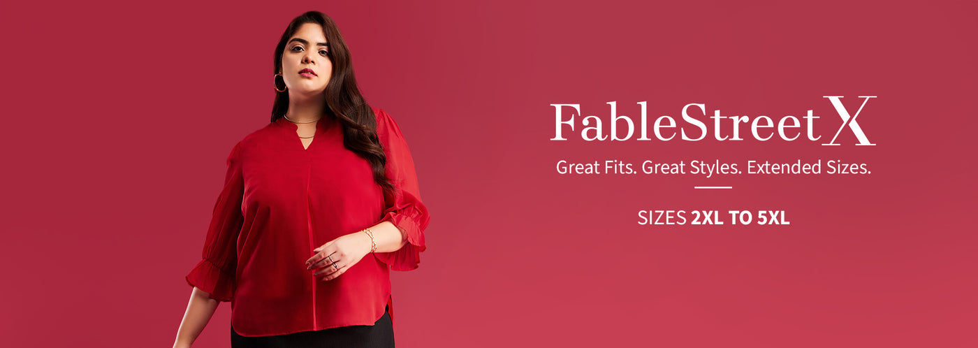 FableStreet Clothing Size Chart for Trousers